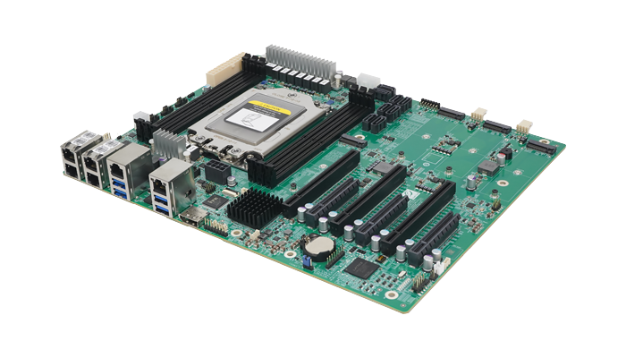 IEI presents an AMD EPYC based ATX board IMBAX-SP6 for server and AI ...