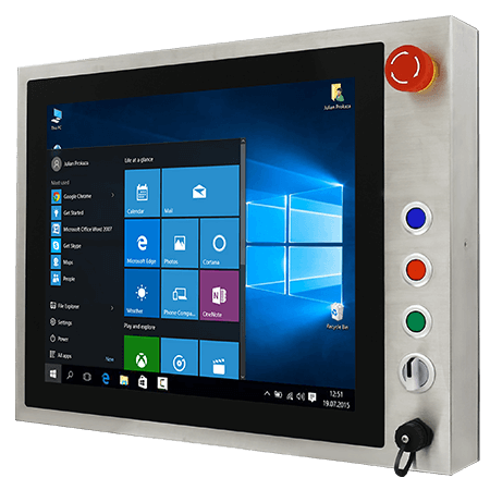Meaning and areas of application of IP65 to IP69K Panel PCs