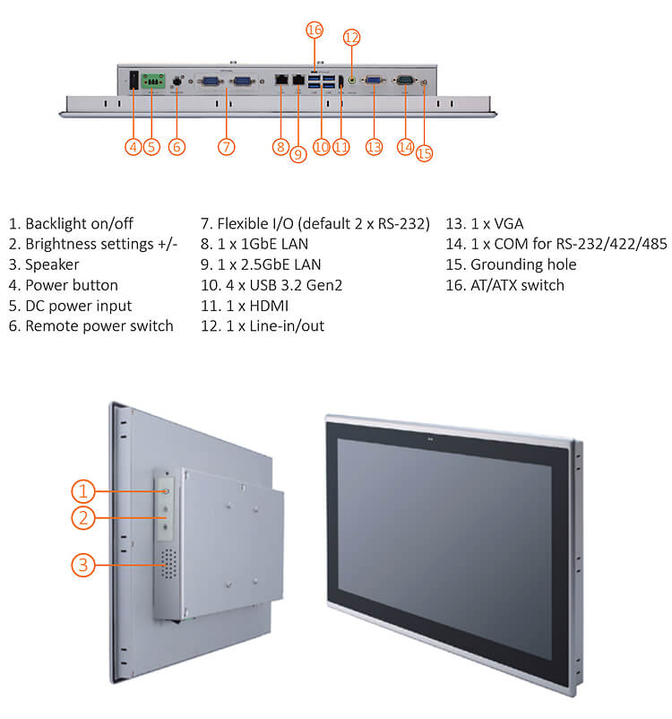 Axiomtek’s new panel computer - GOT-318A-ELK-WCD