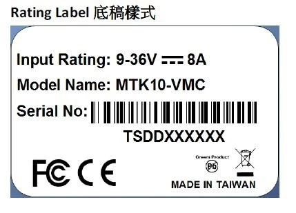 Rugged Tablets MTK 10-VMC by NEXCOM