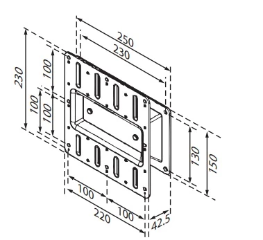 Digital Signage Panel-PCs UTC-WALL-M0UNT2E by Advantech