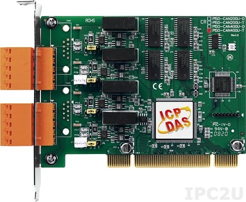 Industrial CAN Boards PISO-CAN400U-T by ICP DAS