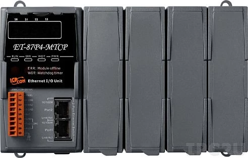 Ethernet Expansion Slots ET-87P4-MTCP by ICP DAS