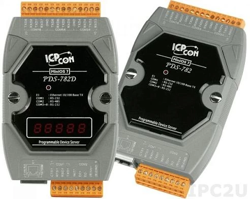 PPDS/PDS: Programmable Device Servers by IPC-DAS PDS-782 by ICP DAS