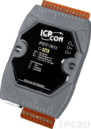 Industrial Ethernet Modules PET-7051 by ICP DAS