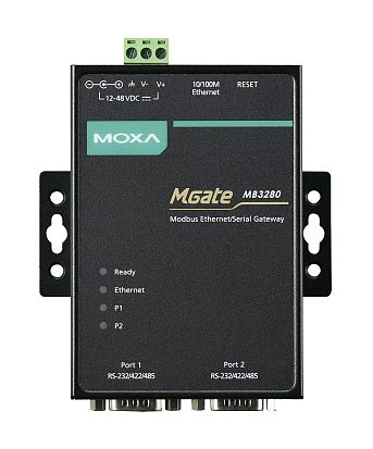 Modbus Gateways MGate MB3280 by MOXA