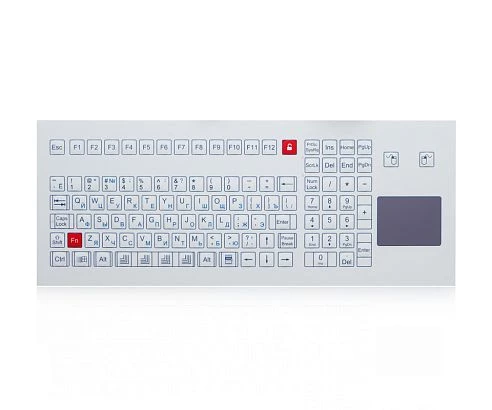 Panel Panel Mount Keyboards K-TEK-D410TP-KP-FN-SW by KeyTek