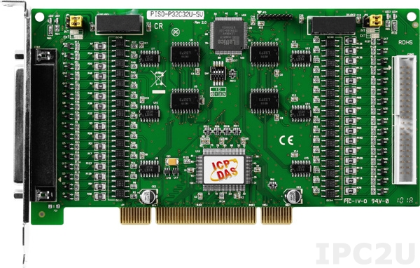 Industrial PCI I/O Cards PISO-P32C32U-5V by ICP DAS