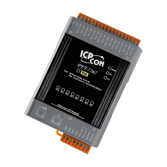 Industrial Ethernet Modules PET-7267 by ICP DAS