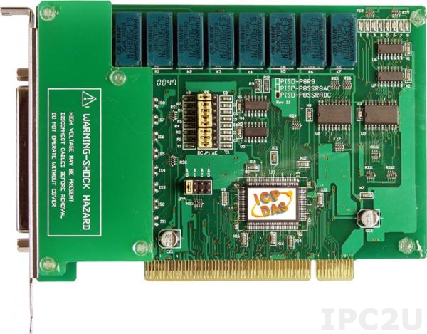 Industrial PCI I/O Cards PISO-P8SSR8DC by ICP DAS