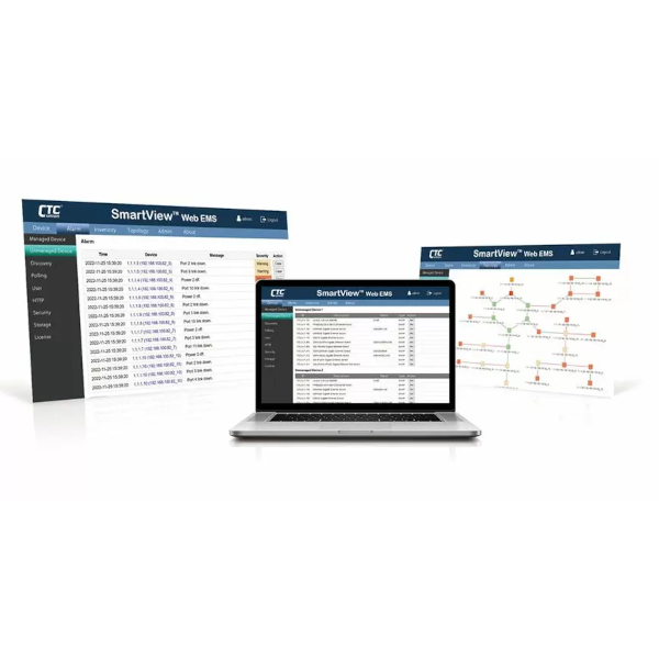 SCADA Servers Documentation and Loggers SmartView WEB EMS by CTC Union