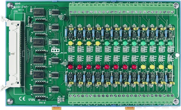Industrial Terminal Boards and Modules DB-24P/DIN by ICP DAS