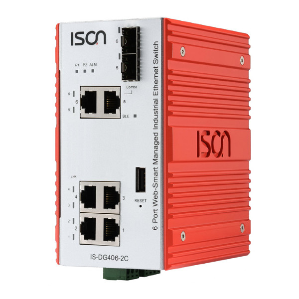 DIN-Rail Managed Switches IS-DG406-2C by ISON