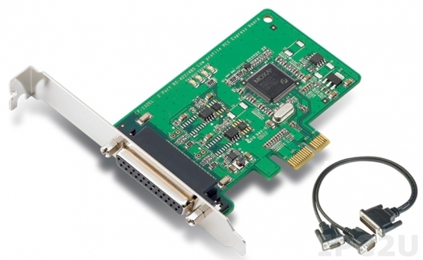 RS232/422/485 PCI Express Board CP-132EL-DB9M by MOXA