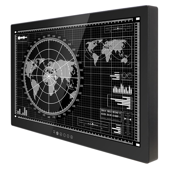 Rugged Industrial Monitors M320TF-MIL PCAPHB by Winmate