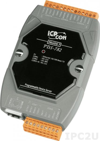 PPDS/PDS: Programmable Device Servers by IPC-DAS PDS-782 by ICP DAS