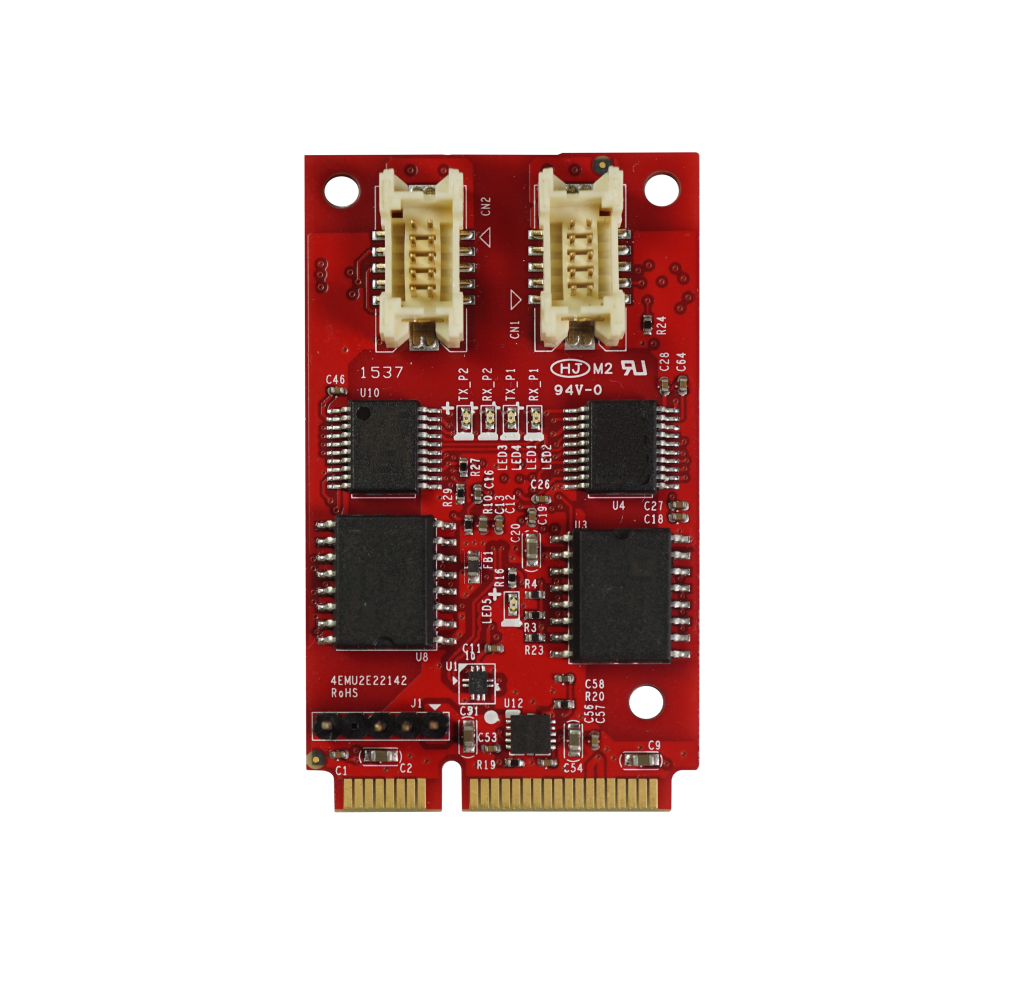 COM expansion modules EMU2-X2S1-W1 by InnoDisk