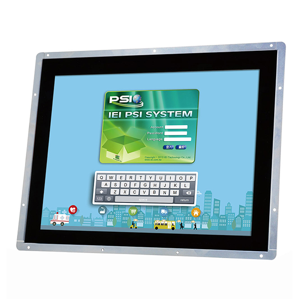 Industrial Open Frame Displays LCD-KIT-F12A/TW-R10 by IEI
