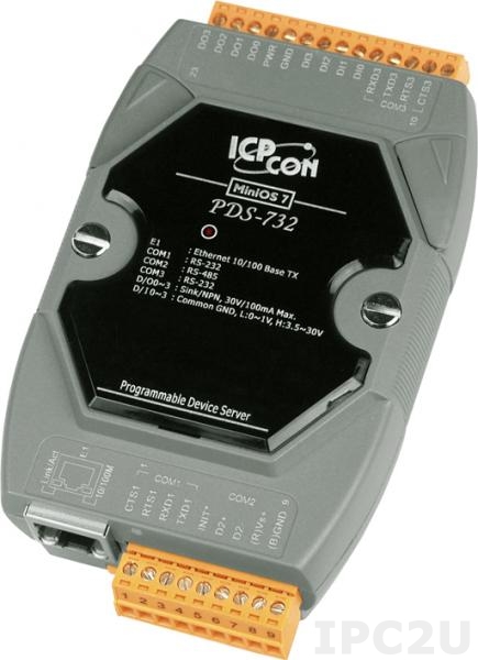 PPDS/PDS: Programmable Device Servers by IPC-DAS PDS-732 by ICP DAS